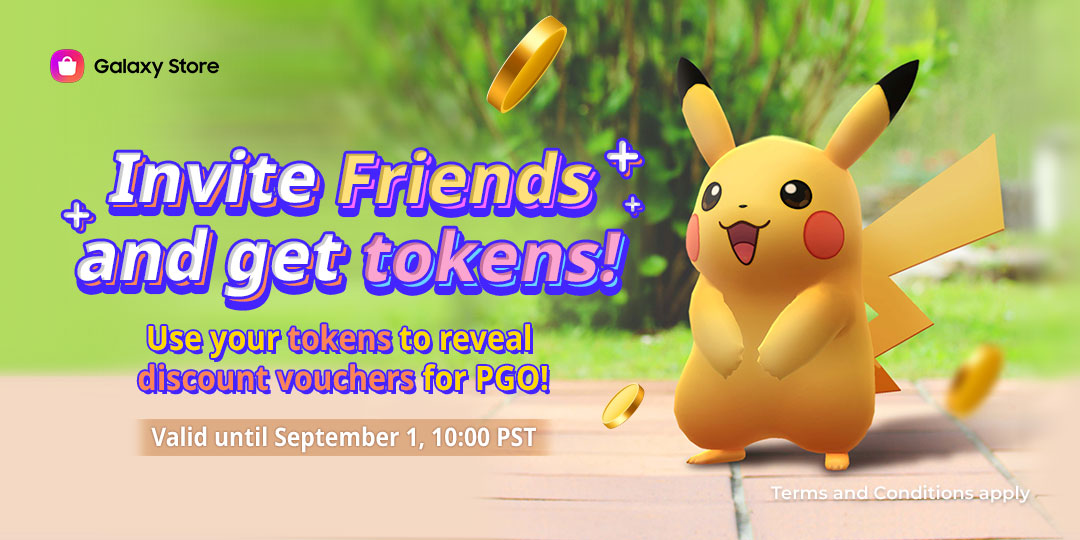 [Pokémon Go!] Invite Friends and get tokens!